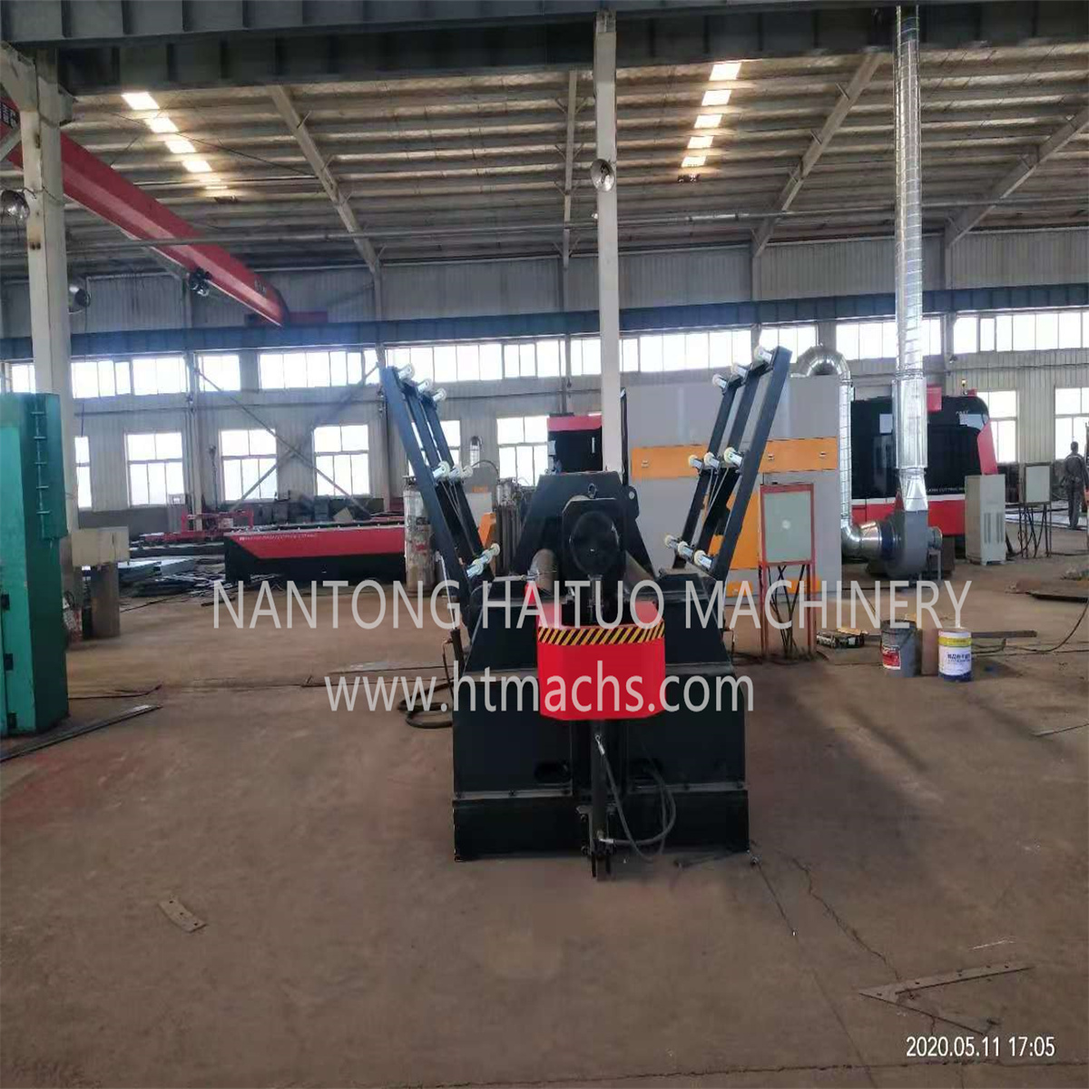 Heavy Duty 4 Roller Stainless Steel Plate Bending Machine from China ...